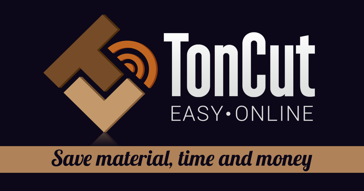 TonCut Easy Online - free cutting optimization powered by AI